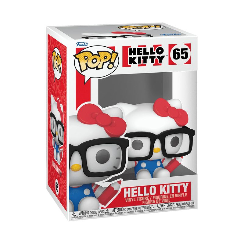 Funko POP! Hello Kitty #65: Hello Kitty with Glasses – Comic Warehouse